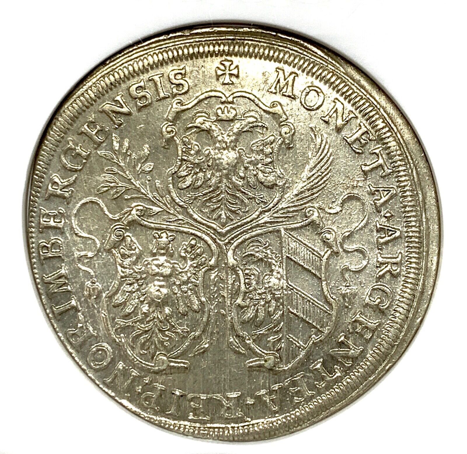 ドイツ1680年ニュルンベルク都市景観ターラー銀貨MS62 - PREMIUM GOLD COIN