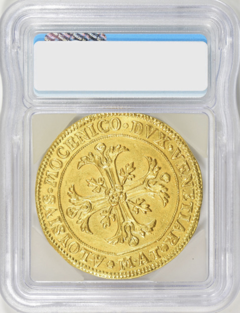 イタリア1771-1772年12ゼッキーニ金貨PCGS Genuine – AU Details - PREMIUM GOLD COIN
