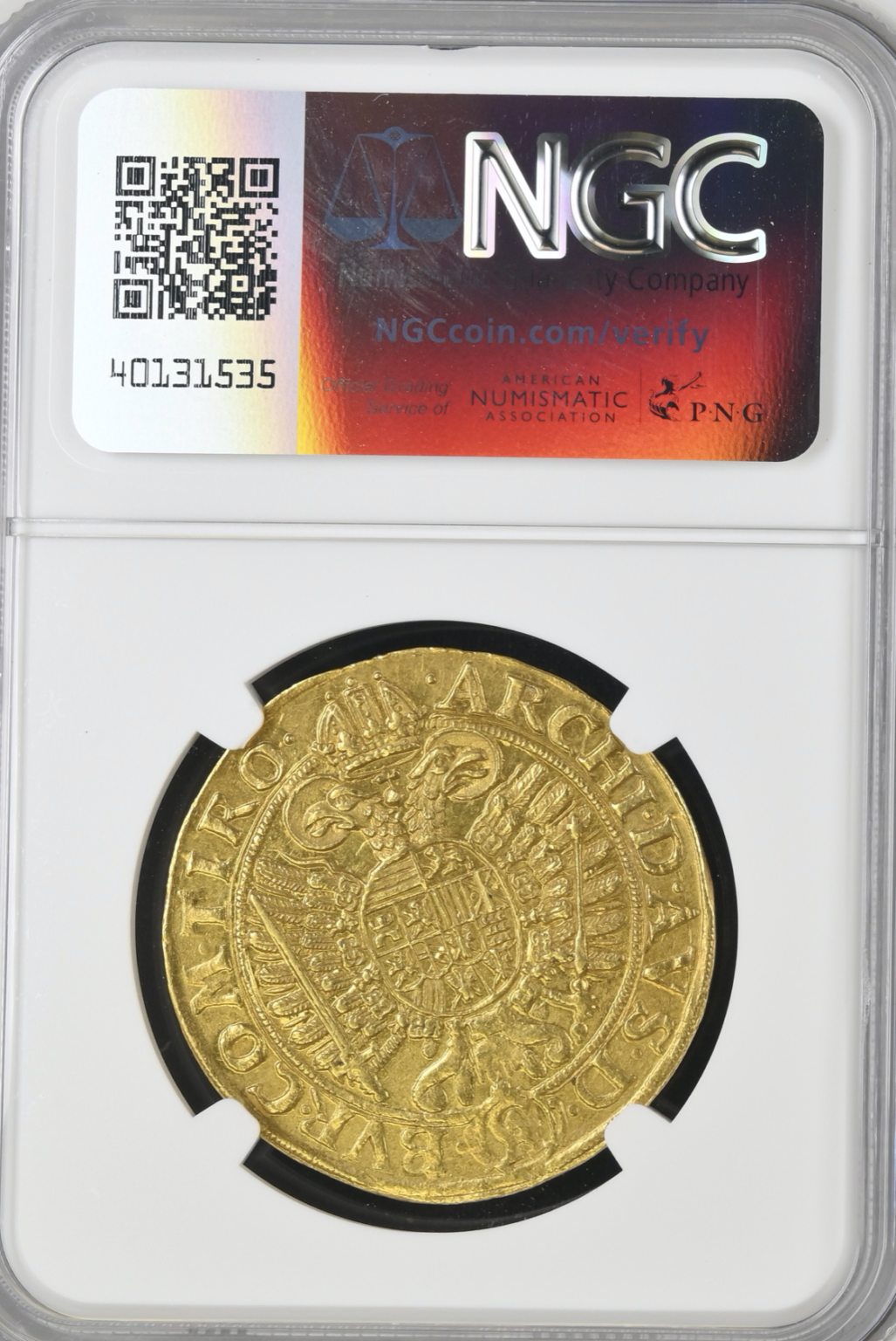 神聖ローマ帝国1661年レオポルト1世5ダカット金貨NGC MS63最高鑑定 - PREMIUM GOLD COIN