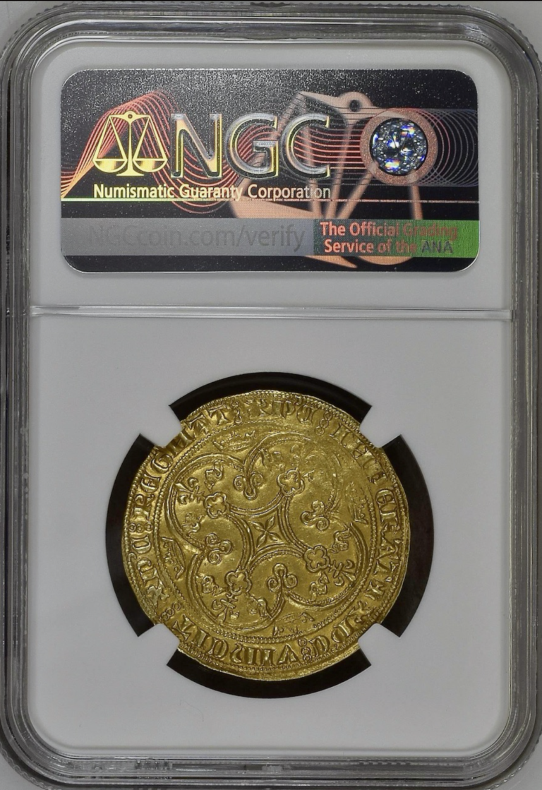 フランス1328〜50年フィリップ6世シェーズ・ドール金貨 NGC MS63 - PREMIUM GOLD COIN
