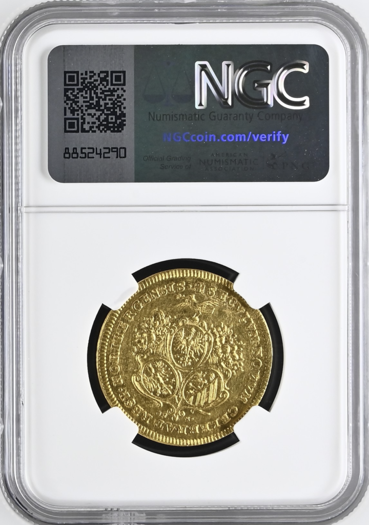 ドイツ1700年ニュルンベルク ラム2ダカット金貨 NGC MS61 - PREMIUM GOLD COIN